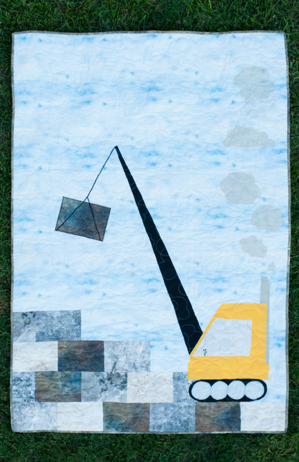 Building Blocks | Baby Construction Quilt Pattern | Rachel Rossi