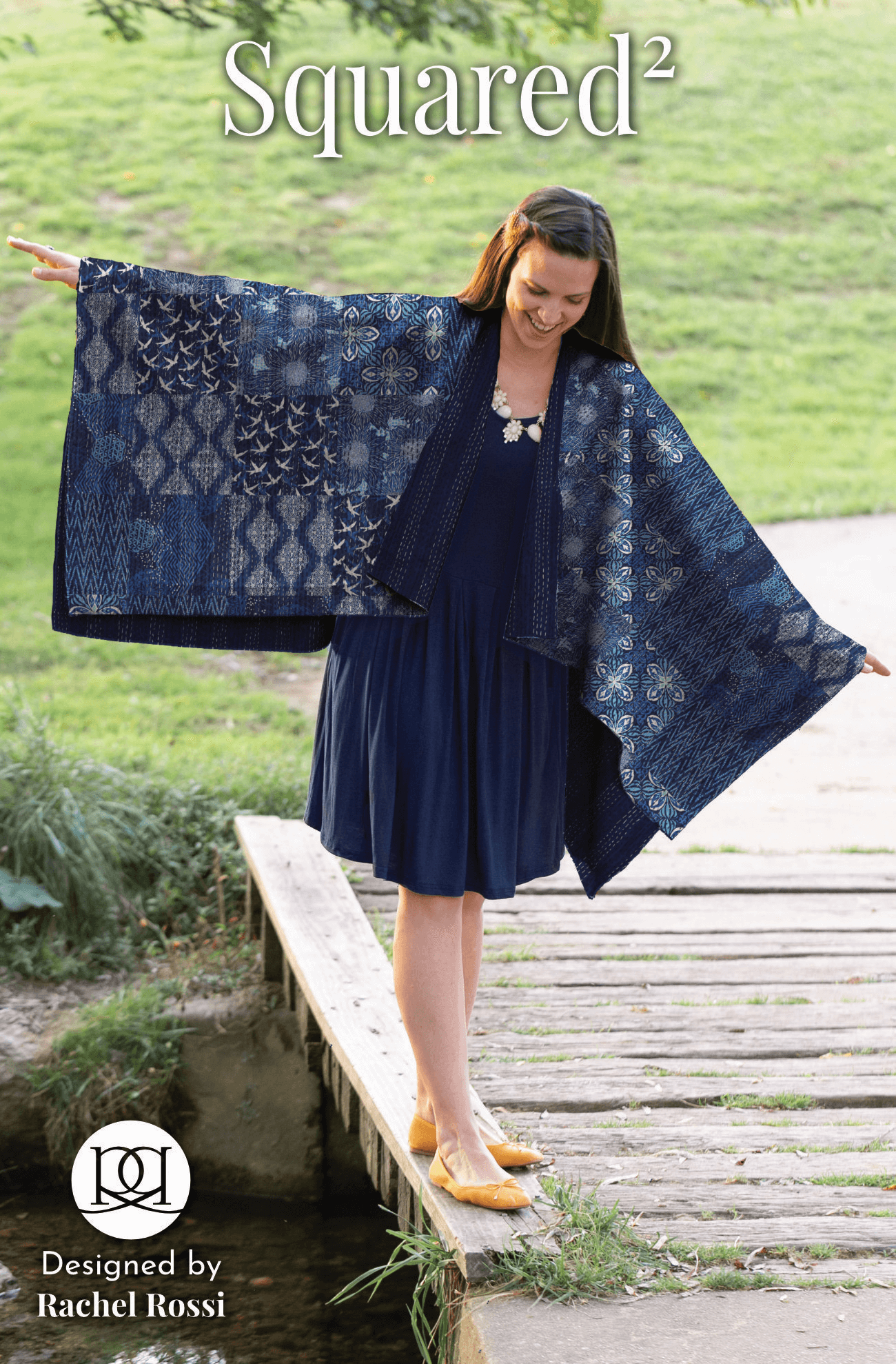 Squared Fashion Wrap | Sewing Pattern | Rachel Rossi
