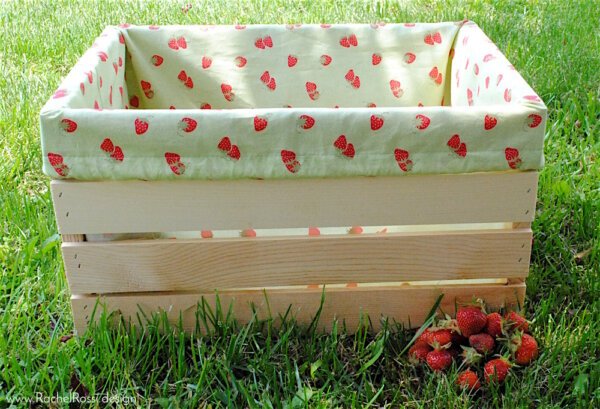 Gatherings Crate Liner | Sewing Pattern by Rachel Rossi