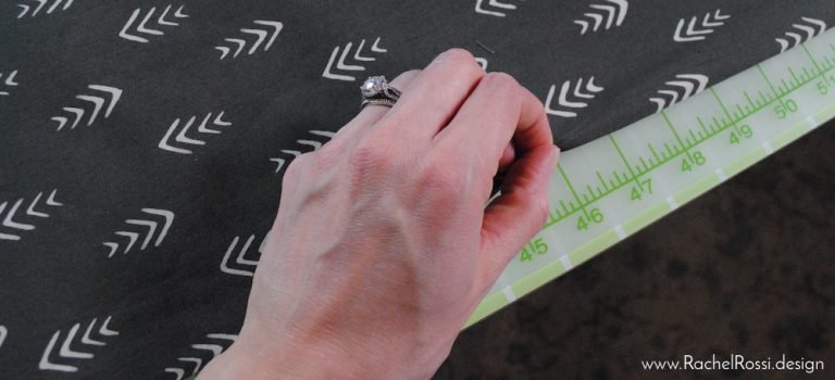 How to Cut Fabric that's Larger than Your Cutting Mat | Rachel Rossi