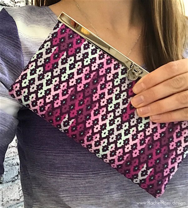 Pattern Review: The Diva Frame Wallet by Sew Many Creations | Rachel Rossi