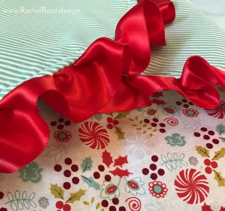 How to Make a Ribbon Ruffle | Rachel Rossi