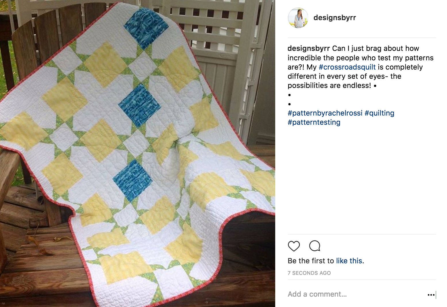 What it Takes to be a Pattern Tester | Rachel Rossi