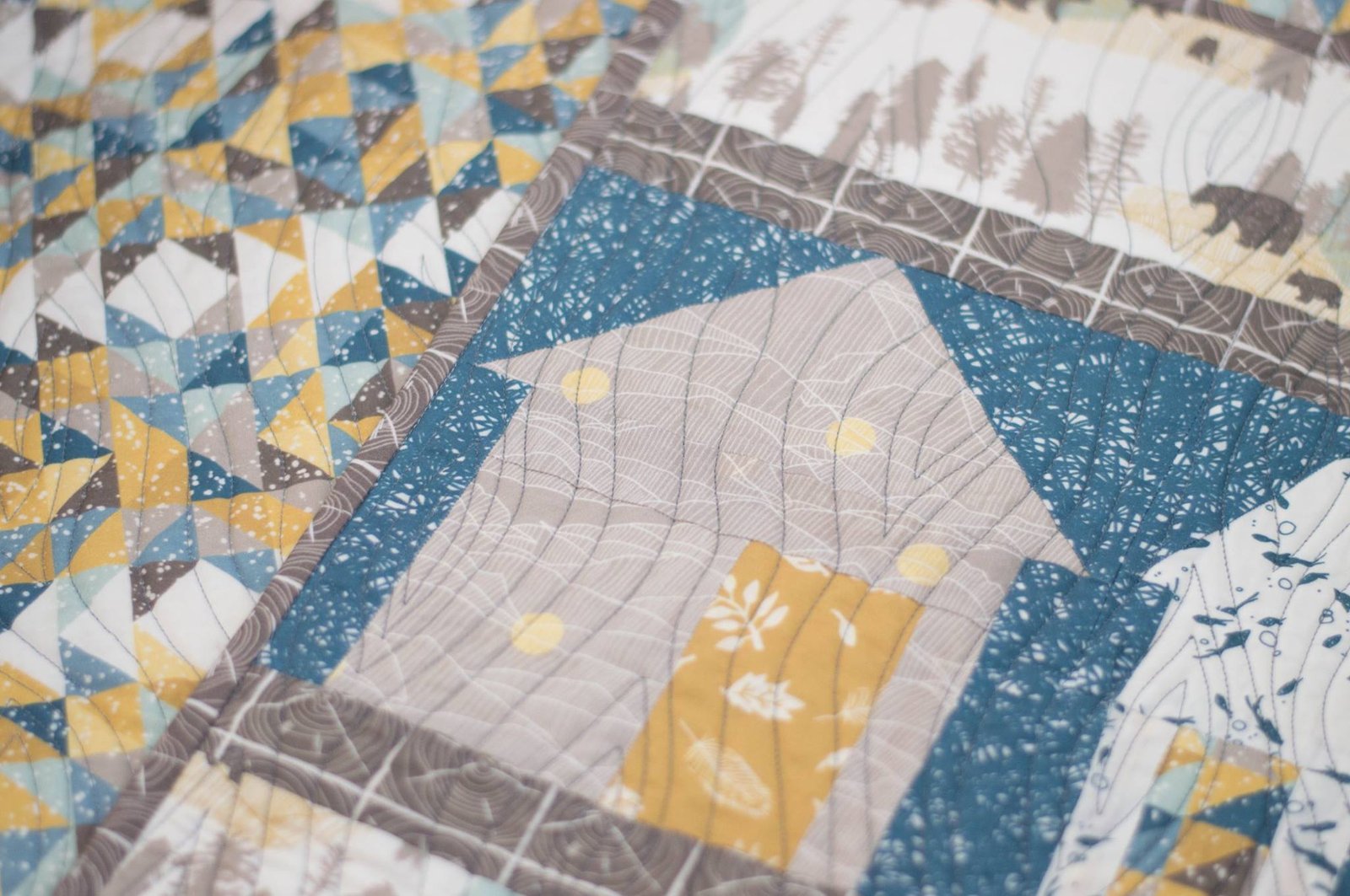 Through the Woods | Quilt Pattern | Rachel Rossi