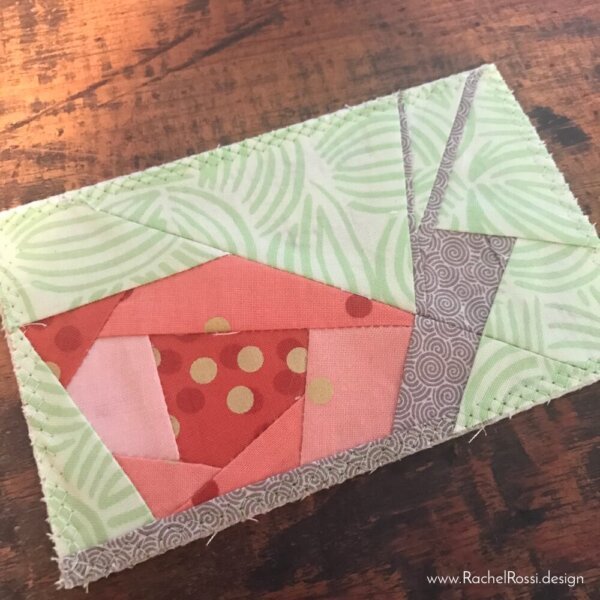 Snail Mail | A Quilted Postcard Pattern by Rachel Rossi Design