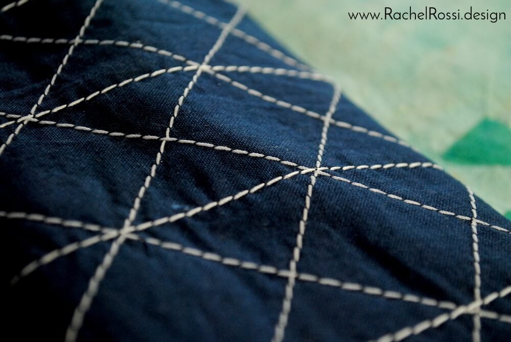 Sashiko, Faux-shiko | Rachel Rossi