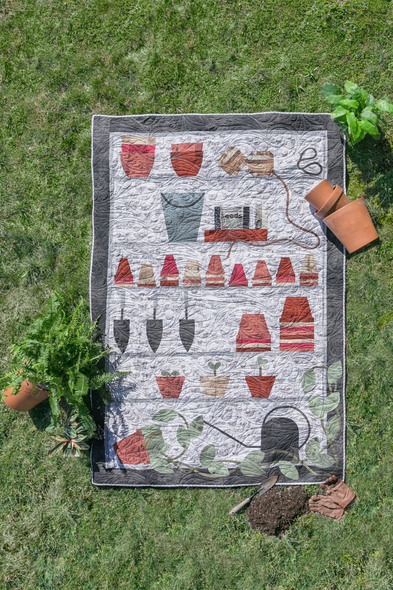 Invisible Machine Stitch Appliqué | Rachel Rossi