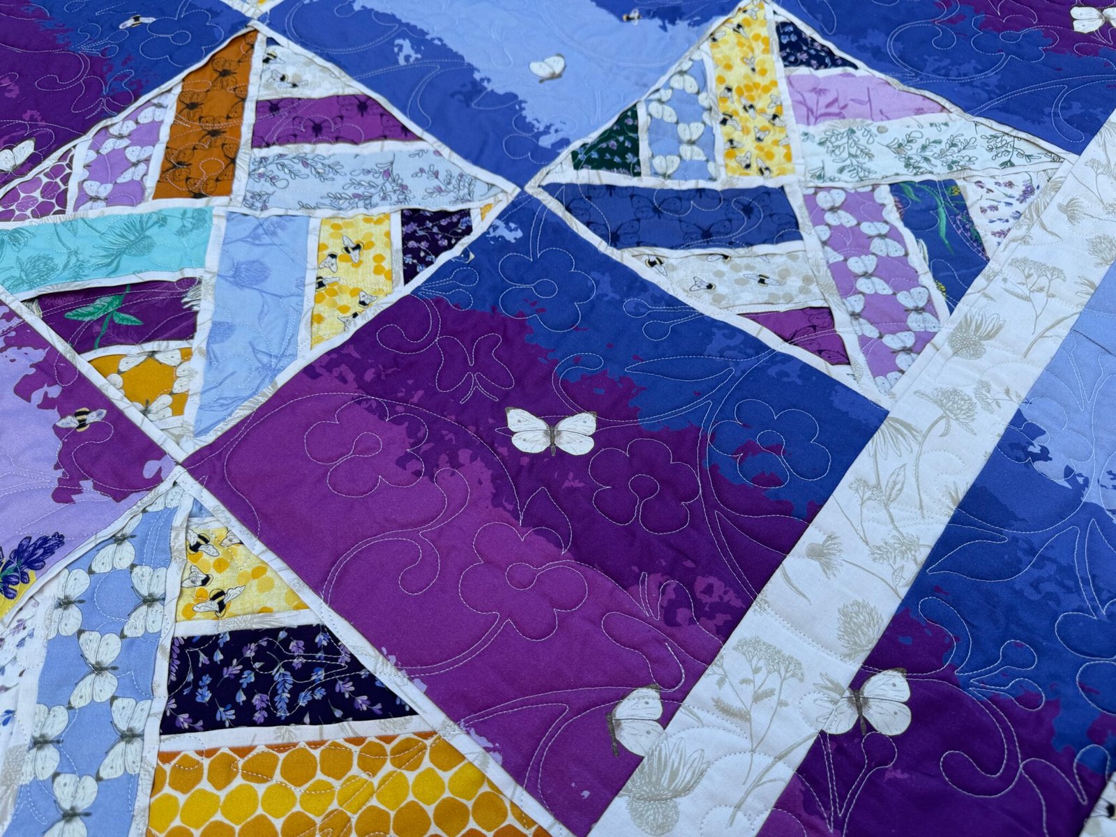 On the Way to Cape May: A Modern Panel Quilt Pattern
